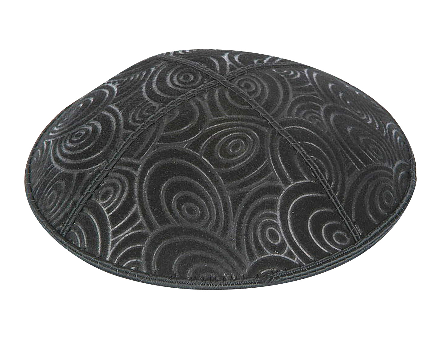 Suede Embossed Kippot - Kippot World